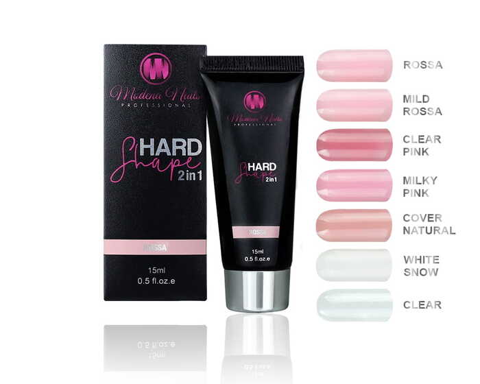 Hard Shape 2in1 - ROSSA - poly gel - MODENA NAILS :: nailsmarket.hu