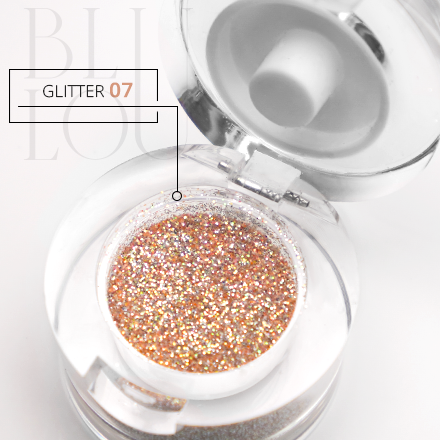 Glitter 07 - 2 gr - hologramos apró csillám - BLULOU :: nailsmarket.hu
